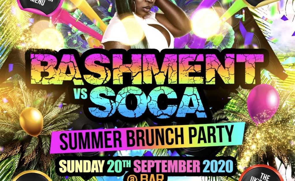 Bashment vs Soca - Carnival Brunch & Day Party em @ Bar and Bites, London