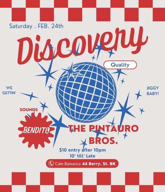 DiscoVERY at Café Balearica, New York City