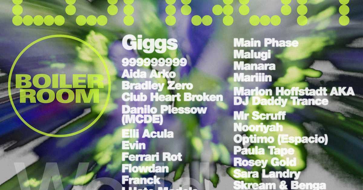 Boiler Room: London at TBA, London