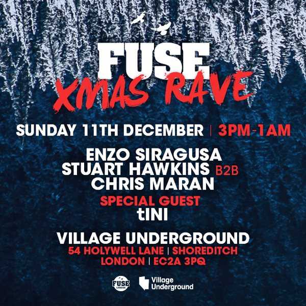 Fuse Xmas Rave en Village Underground, London