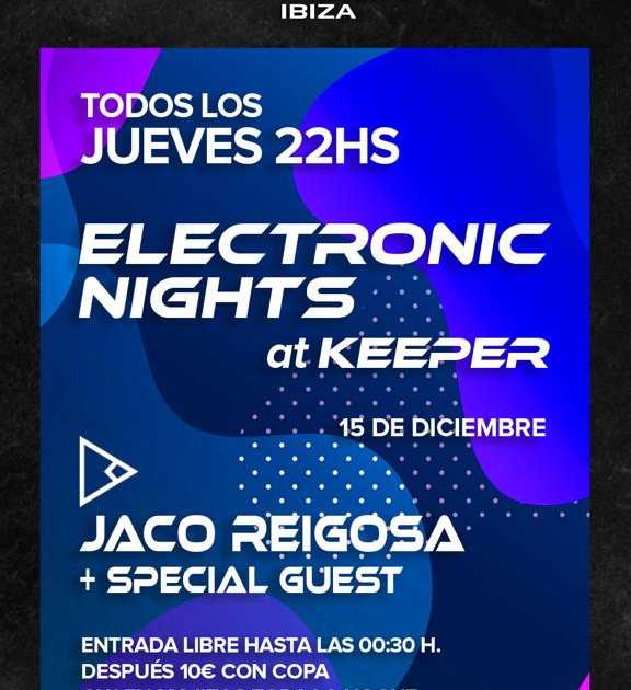 Electronic Nights at Keeper, Ibiza