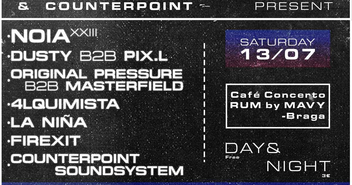 Counterpoint & Fast Music for Moving People present ― Day & Night ...