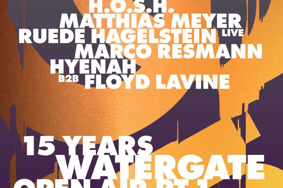 15 Years Watergate Open Air pt. 1 at Sage Beach Berlin, ベルリン