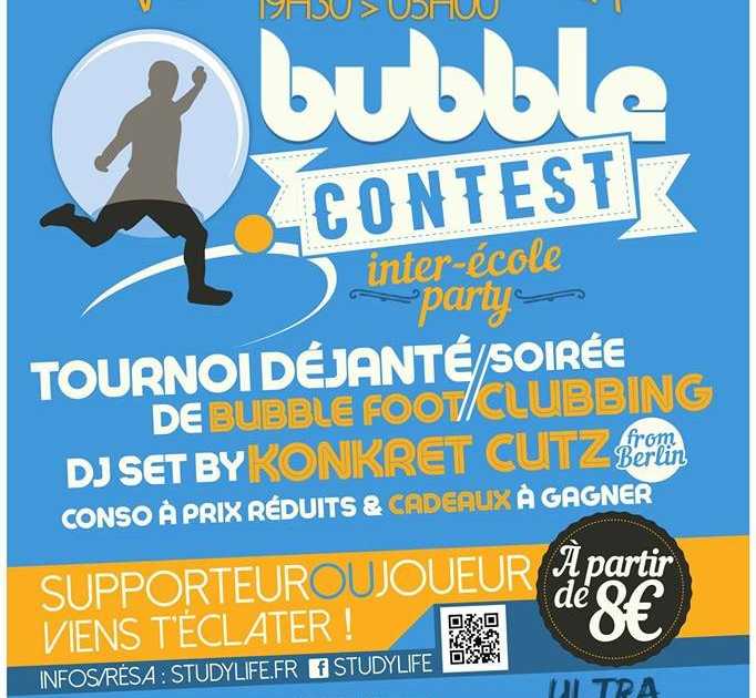 Studylife: Bubble Contest After Party with Konkret Cutz en L'ultra, Rennes