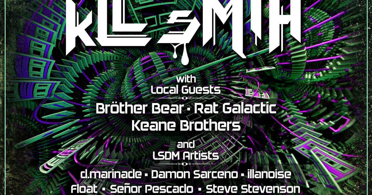 Liquid Space Disco Music presents... kLL sMTH at Synergy, Tampa Bay