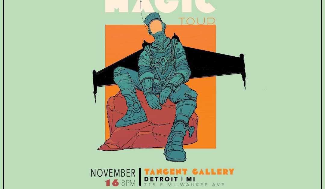 Manic Focus 'Magic Tour' at Tangent Gallery, Detroit