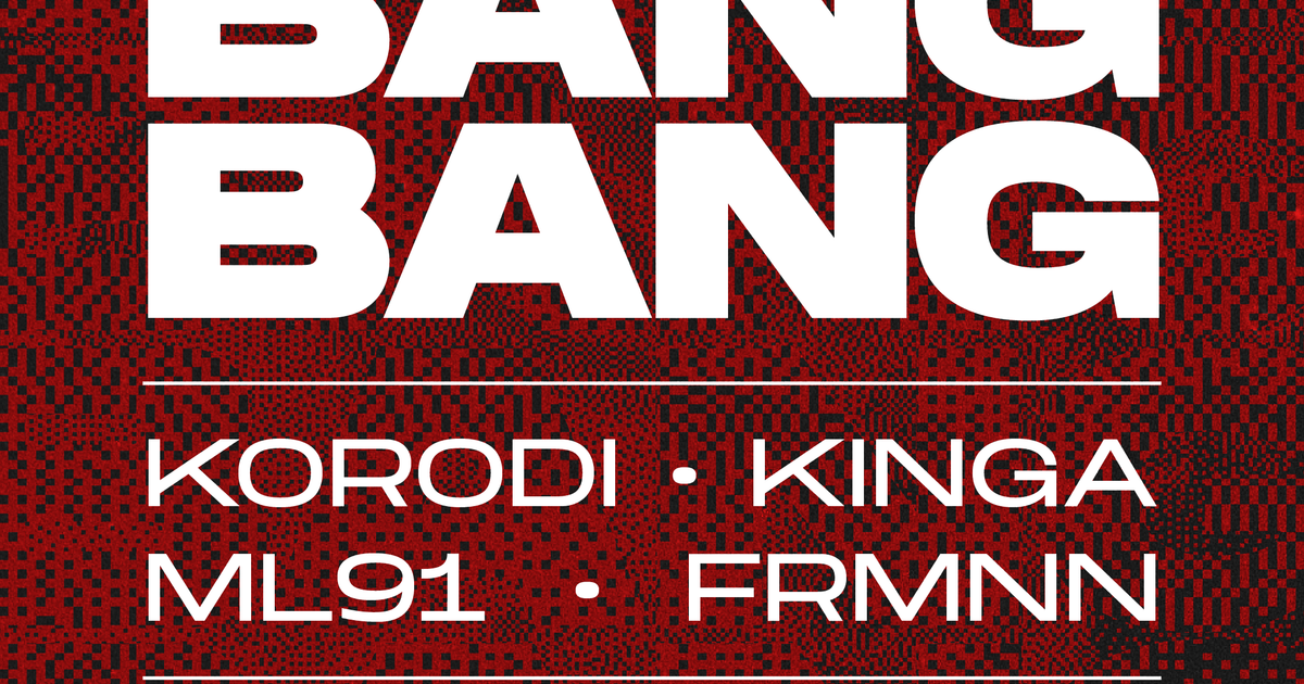 Bang Bang with KORODI, KINGA, ML91, FREIMANN at Easy Art Space, Budapest