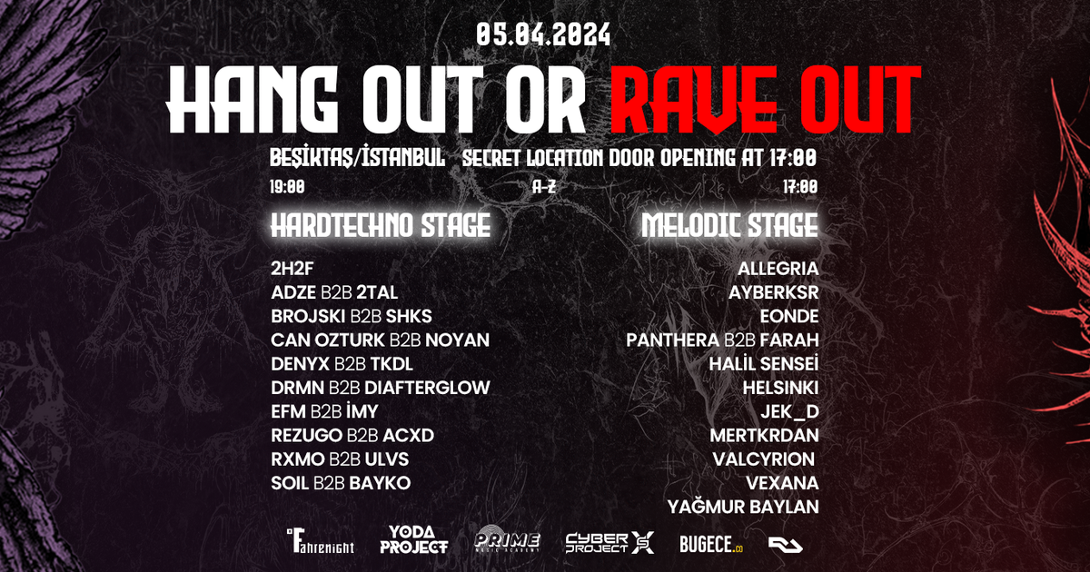 Hang Out or Rave Out at TBA - Mole Performance Besiktas, Istanbul