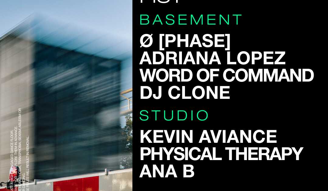 FIST: Ø [Phase] / Adriana Lopez / Kevin Aviance / Physical Therapy ...