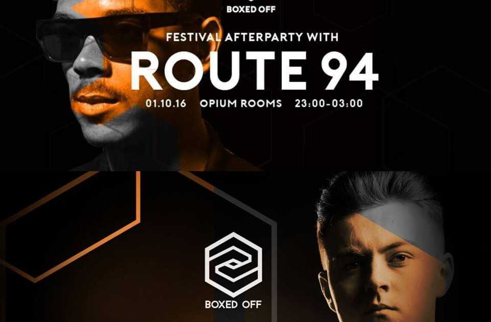 Route 94 Afterparty for Boxed Off at IRO at Opium, Dublin
