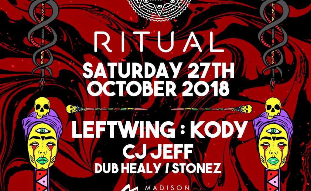 Ritual - Halloween with Leftwing: Kody, CJ Jeff- Sold out en Madison ...
