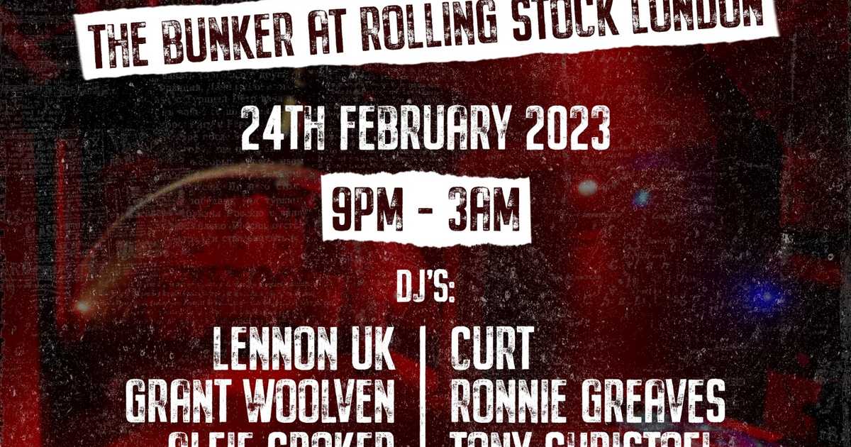 Dirty Love Parties presents 'The Winter Sessions' at Rolling Stock at ...
