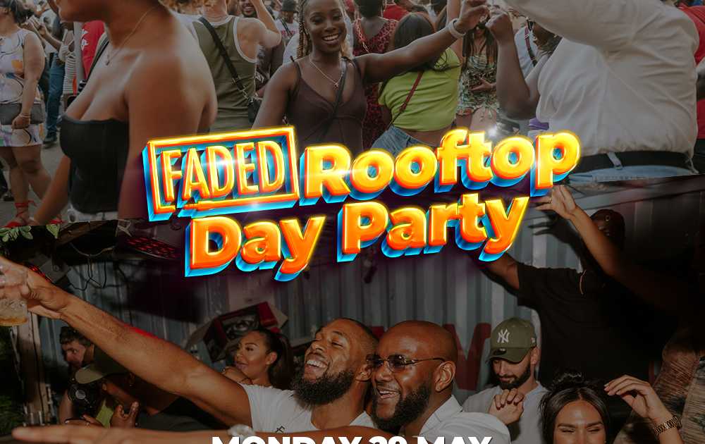 Faded Rooftop Day Party at Dalston Roofpark, London
