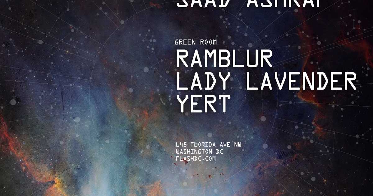 CONTACT x Para presents: Nikki Nair - Saad Ashraf at Flash, Washington DC