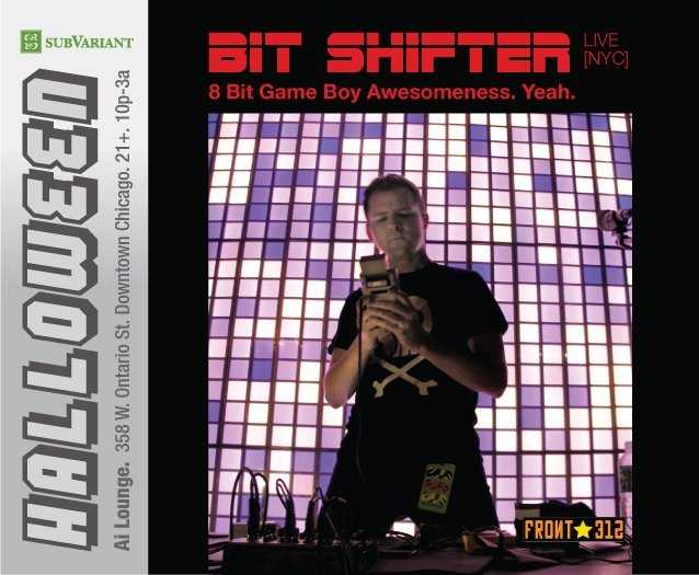 8bit Halloween feat Bit Shifter en Ai Lounge, Chicago
