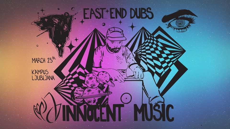Innocent Music Showcase with East End Dubs at Študentski Kampus, Slovenië