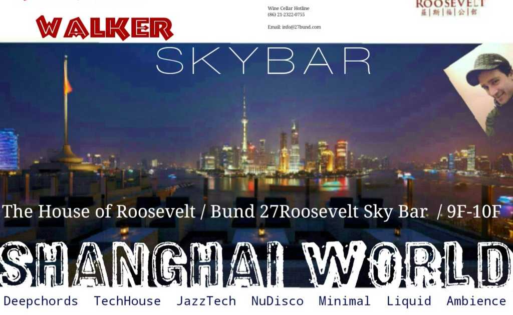 Shauny Walker at The House Of Roosevelt, Shanghai