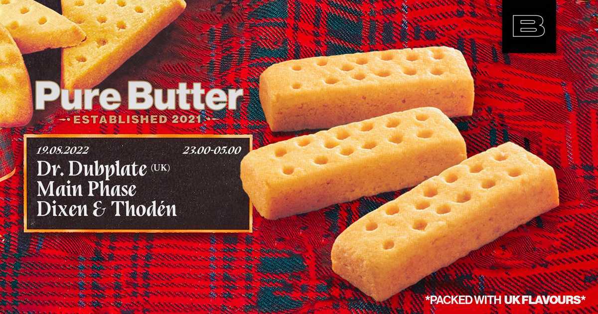 Pure Butter #7 with Dr. Dubplate (UK) at Baggen, Copenhagen