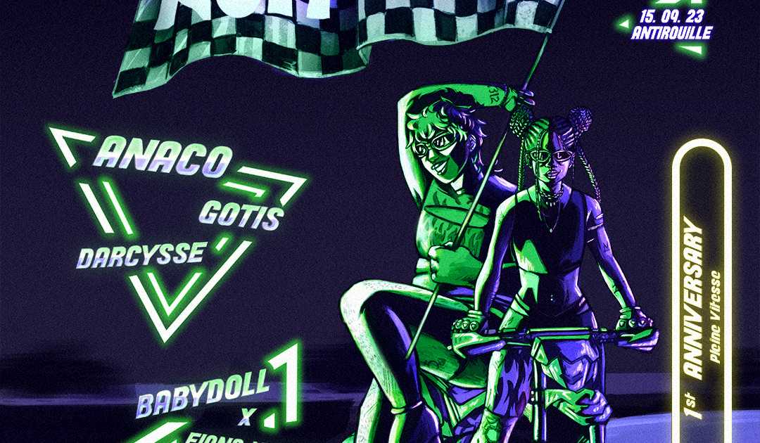 Nuit Brune 1rt ANIVERSARY at Antirouille, Montpellier