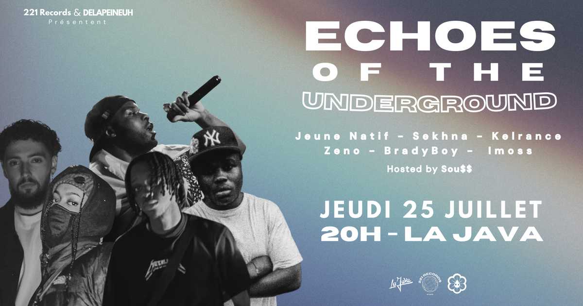 Echoes of underground at La Java, Paris