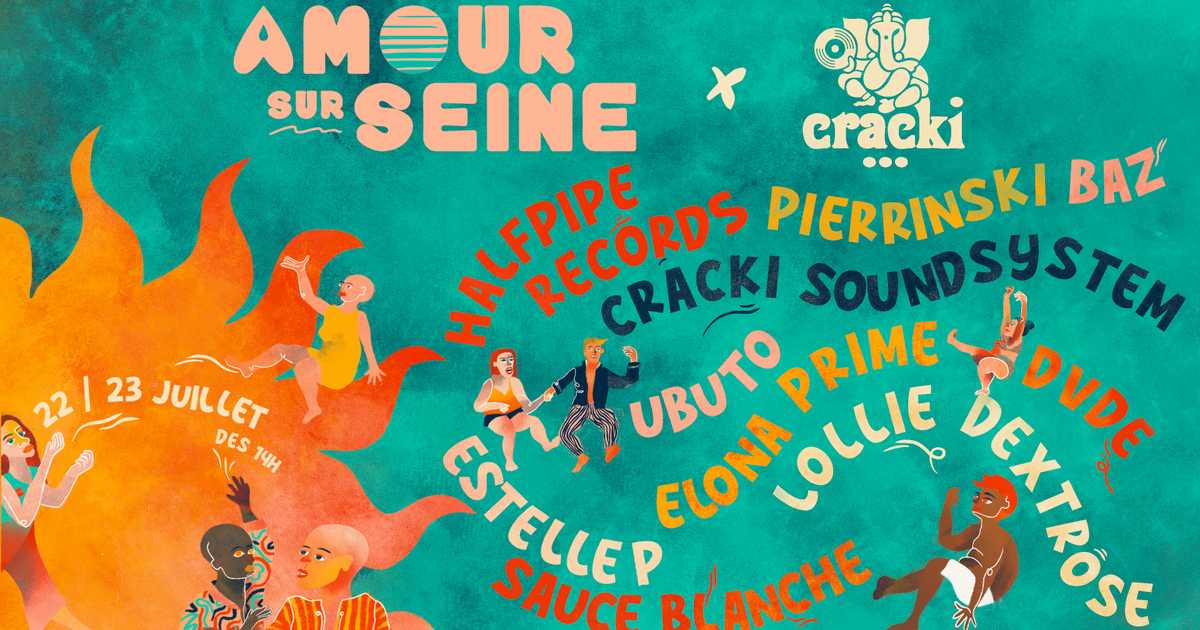 Amour sur Seine #4 x Cracki Records • Baz, Cracki Soundsystem, DVDE ...