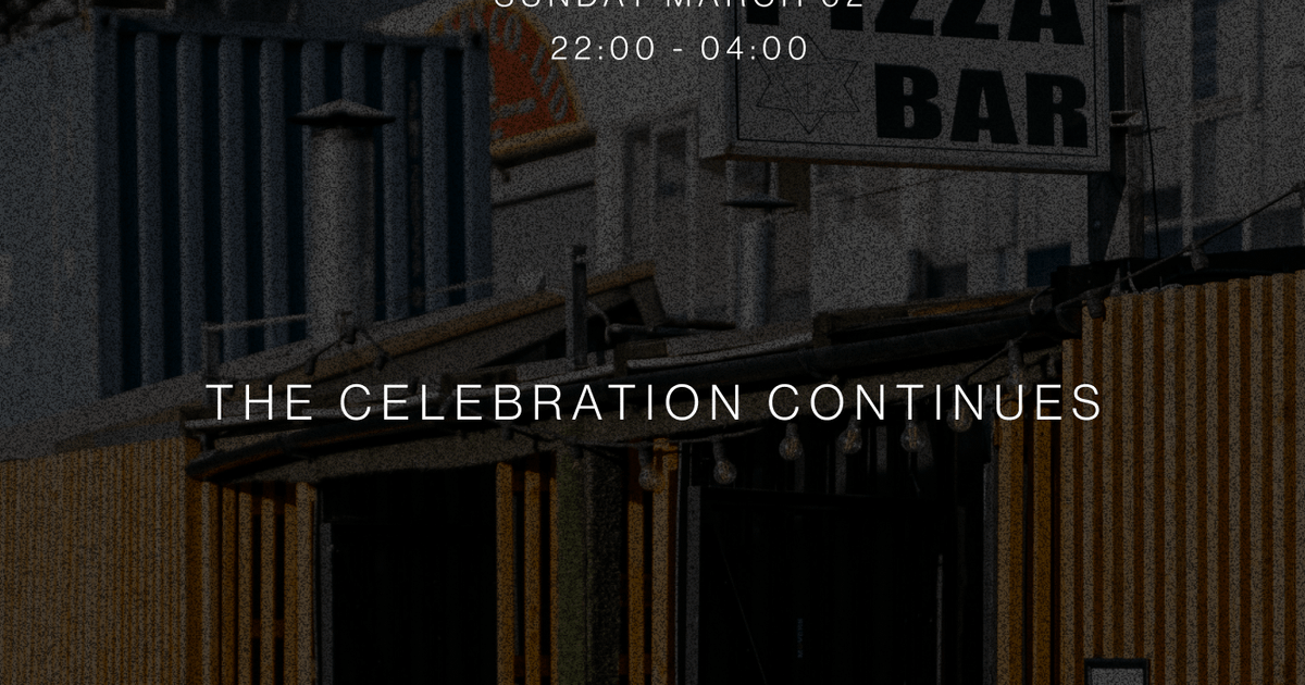 SlapFunk X Starlane Afterparty at Starlane Pizza Bar, London