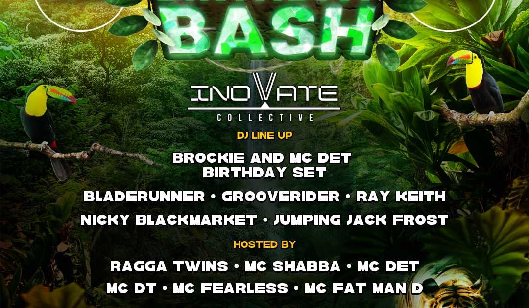 MC Det's Birthday Bash with Brockie, Det, Bladerunner, Grooverider ...