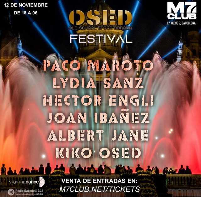 OSED Festival at M7 Club, Barcelona