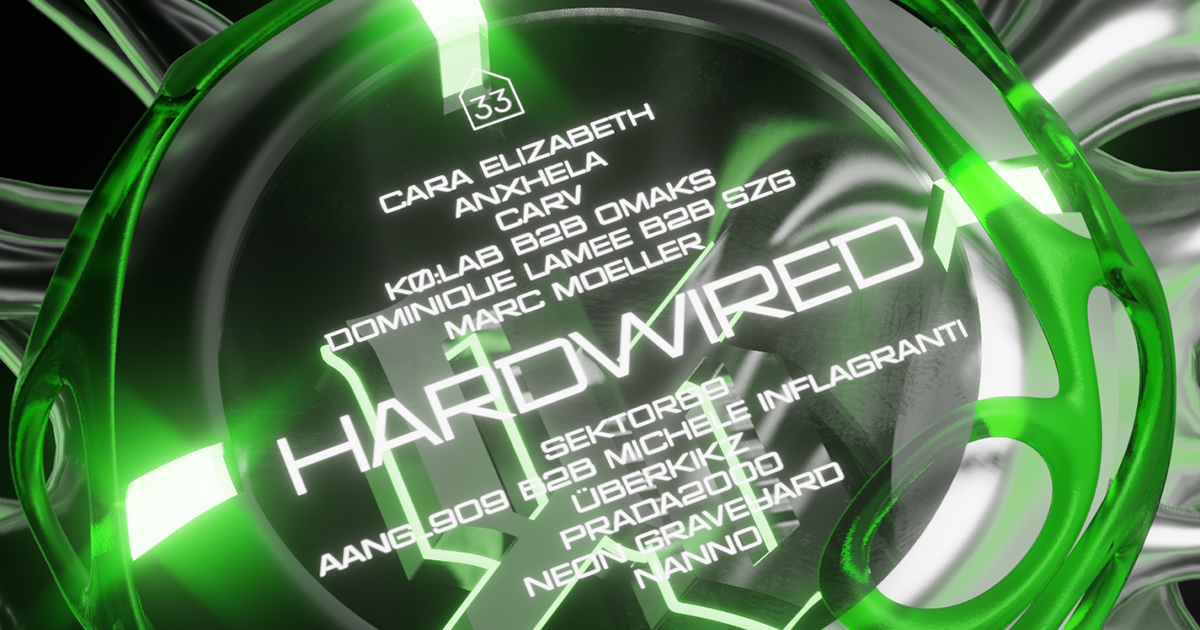 Devoted x Haus 33 pres. HardWired /w ANXHELA, Carv, Kø:lab, OMAKS, PRADA2000 at MUENZE, Berlin