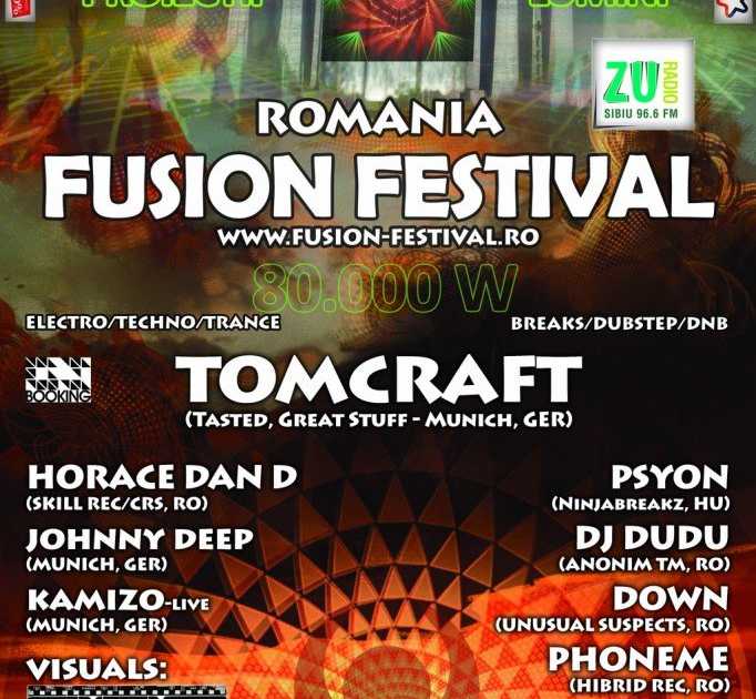 Fusion Festival 2010 (Romania) a Baraj Gura Riului Sibiu, Romania