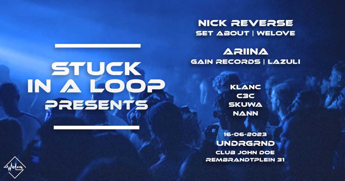 Stuck in a loop - 1 year anniversary at Undrgrnd, Amsterdam