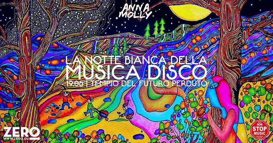 La Notte Bianca Della Musica Disco at Tempio del Futuro Perduto, Milan