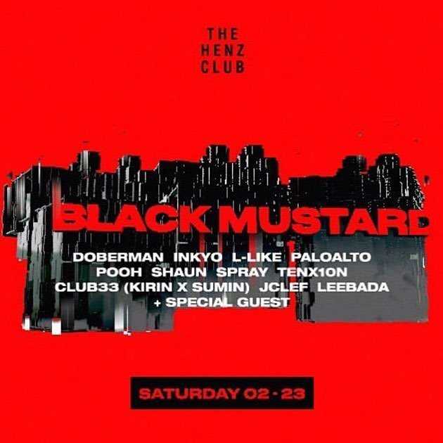 Black Mustard at The Henz Club, Seoul