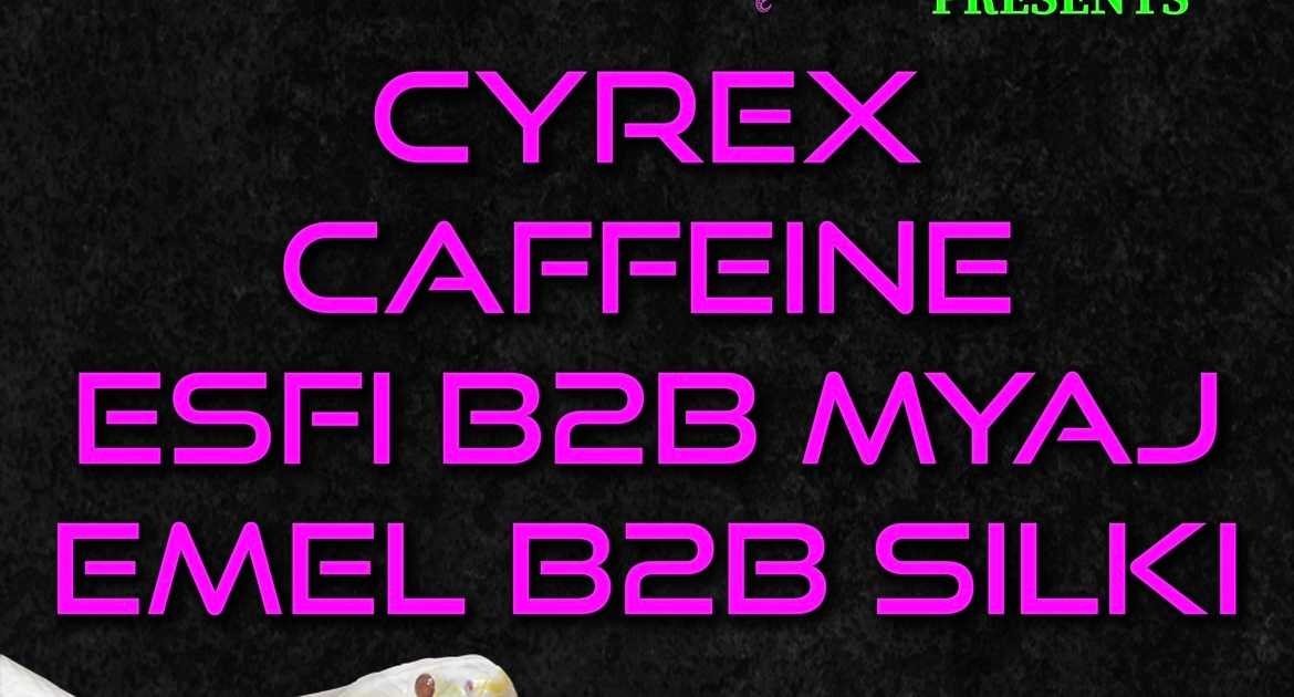 VENØM PRESENTS: CYREX, CAFFEINE, EMEL B2B SILKI at Nice N Sleazy, Glasgow