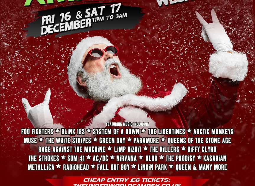 Camden Rocks Xmas Bash Weekender at The Underworld - London at The ...