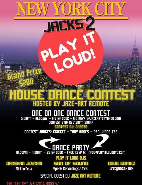 Play It Loud! New York City Jacks Ii & Dance Battle bei Public Assembly ...