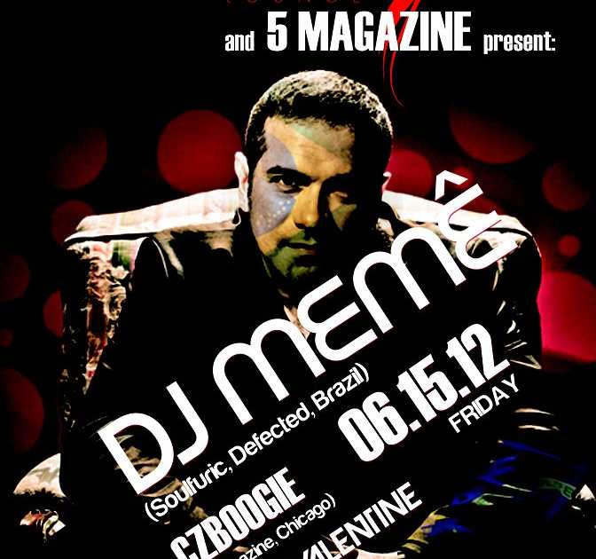 5 Magazine presents DJ Memê, Czboogie & Mike Valentine en Crimson ...