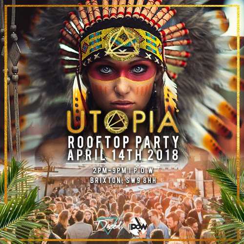 Utopia: Rooftop Day Party at The Prince of Wales, London