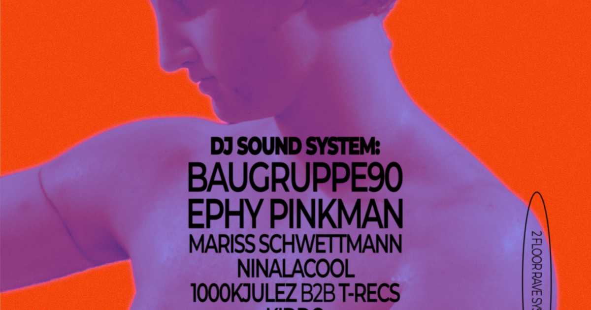 C4 pres. Enter The Rave with BAUGRUPPE90, Ephy Pinkman, Ninalacool a.m ...