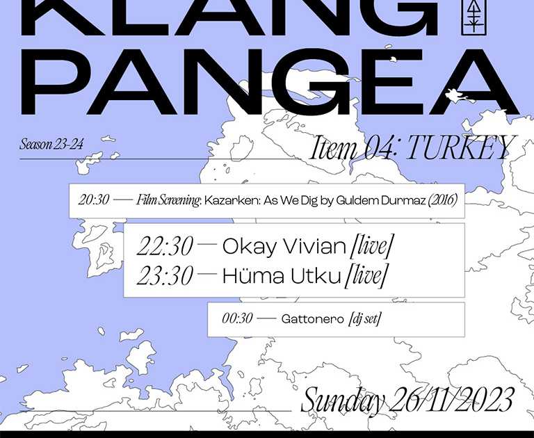 KLANG: PANGEA - Turkey bij Hacienda Club, Rome