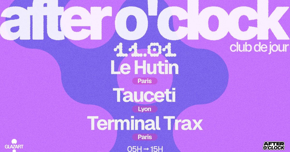 AFTER O'CLOCK: TAUCETI - Terminal Trax - Le Hutin at Glazart, Paris ...
