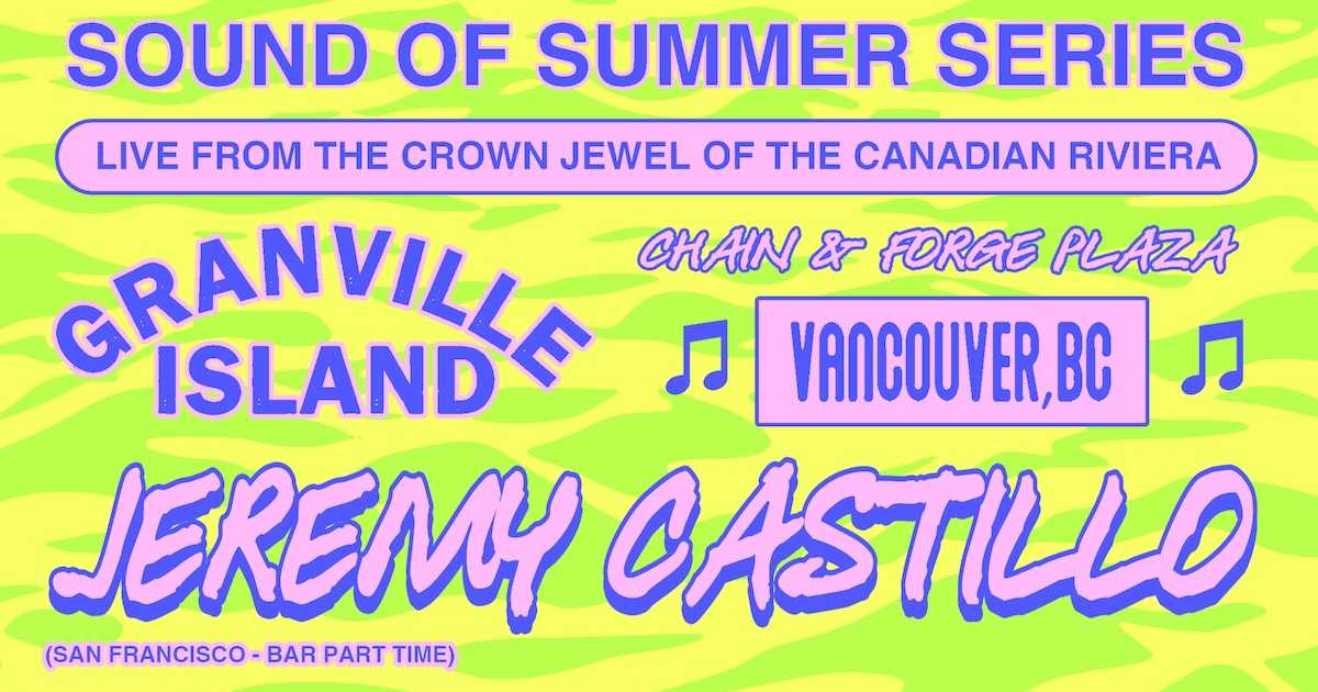 Paradise Island Summer Series with Jeremy Castillo & Josh Cheon at ...