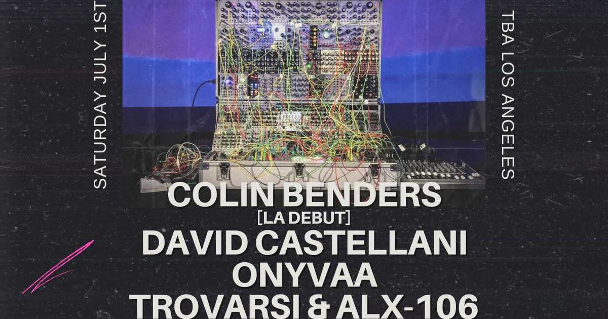 WORK: 360° Live Audio-Visual Exp. - Colin Benders, David Castellani ...