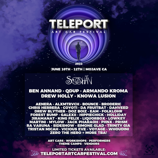 Teleport Art Car Festival en Mojave Desert, Los Angeles