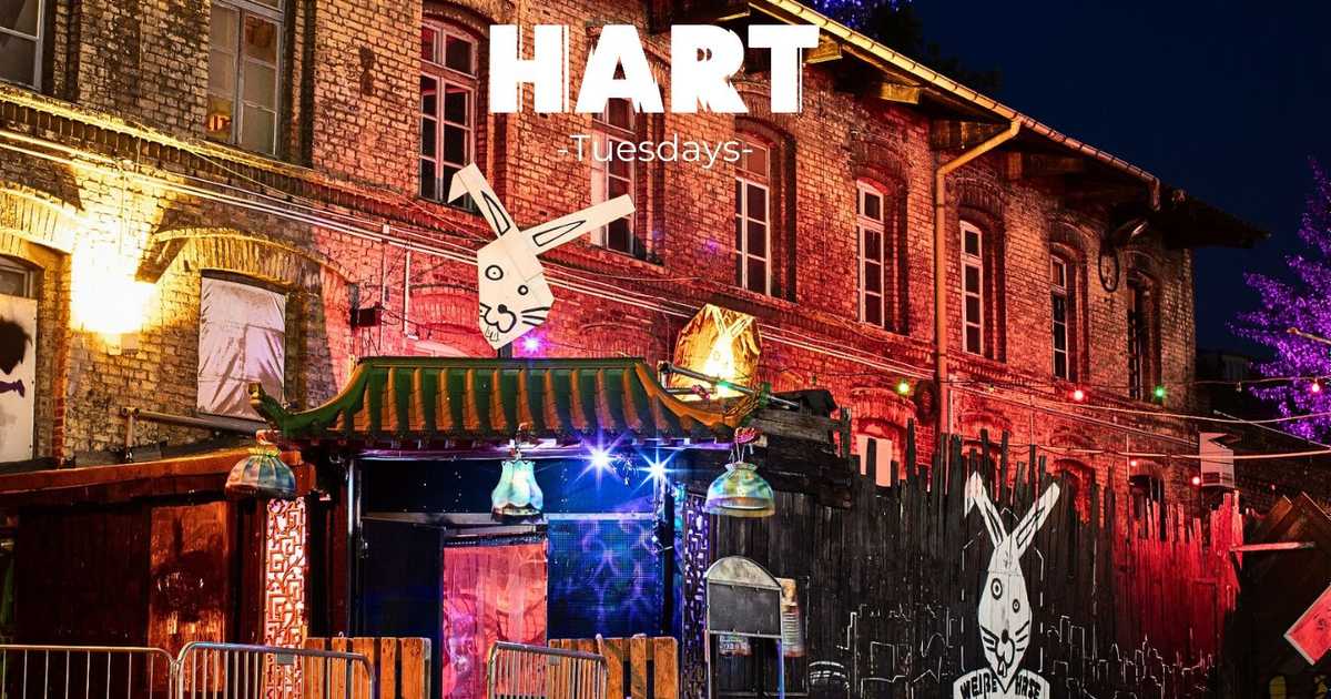 HART | Tuesday Rave & Open Air Garden at Der Weiße Hase, Berlin