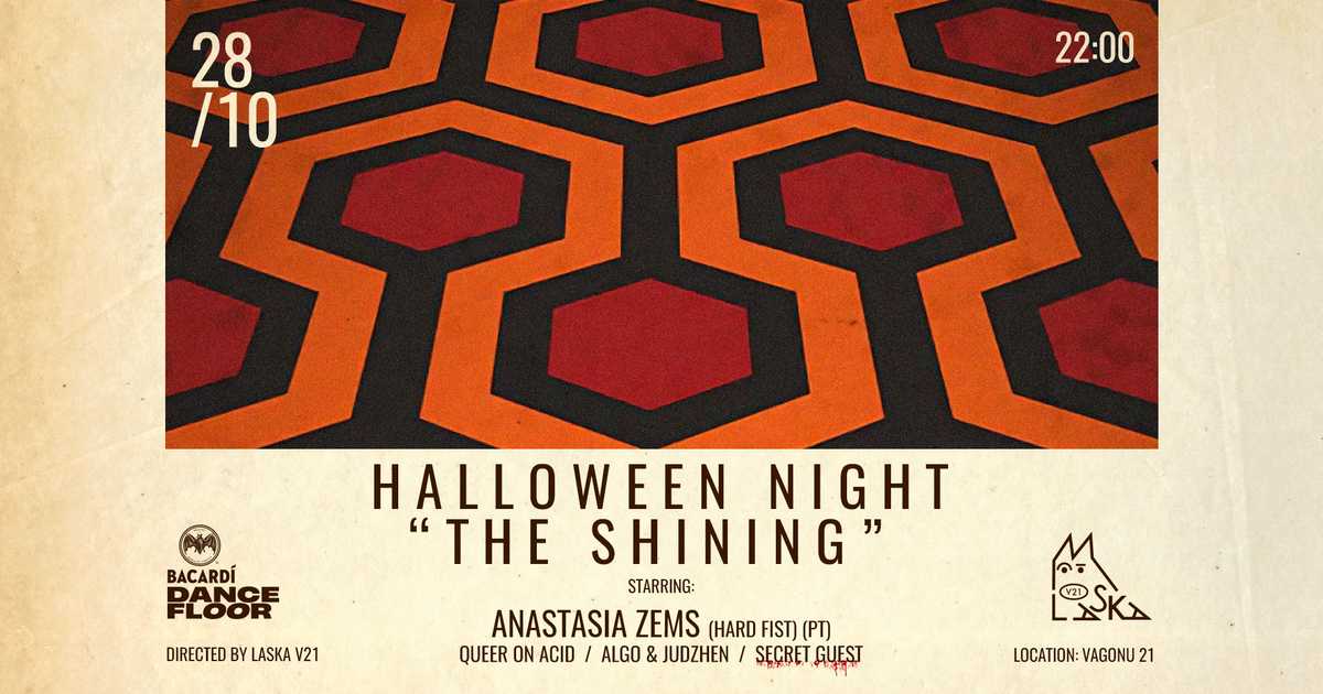 Halloween Night 'THE SHINING' at Laska V21, Riga