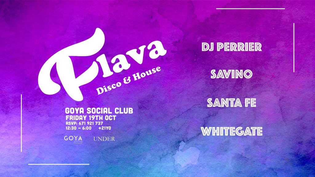 Flava - Disco Night bij Goya Social Club, Madrid