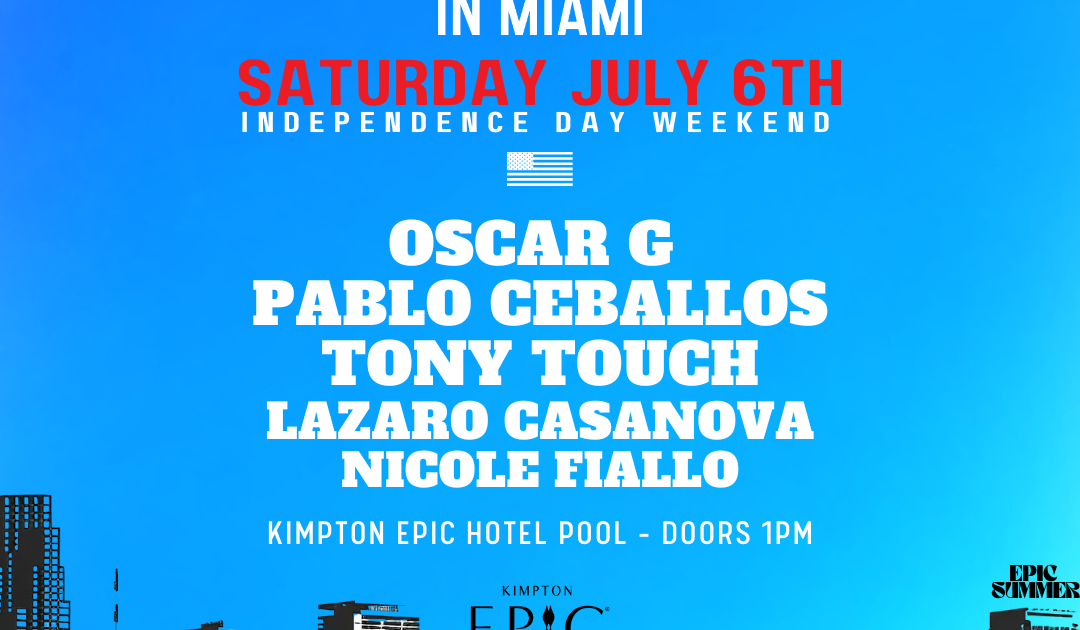 Oscar G, Pablo Ceballos, Tony Touch, Lazaro Casanova, Nicole Fiallo ...