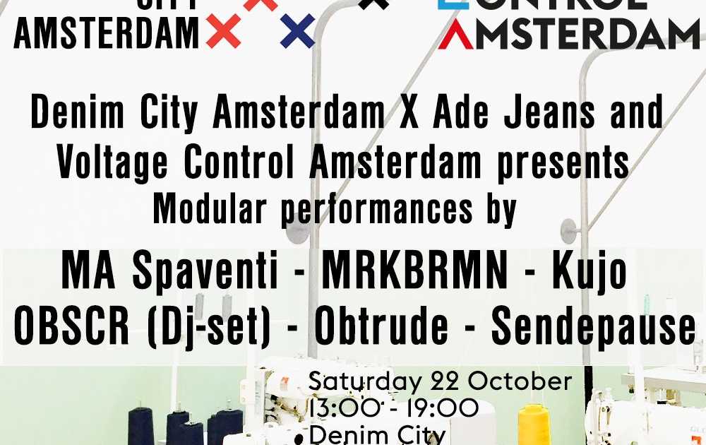 Denim City X Ade Jeans X Voltage Control Amsterdam at Denim City ...