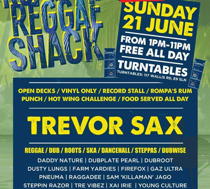 Rompa's Reggae Shack Red Stripe Rub-A-Dub Club at Turntables Hackney ...